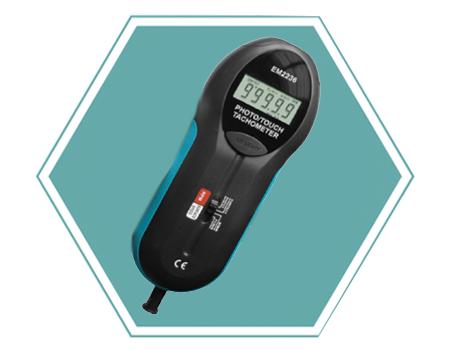 Contact / Non – Contact Tachometer - Aaron Instruments